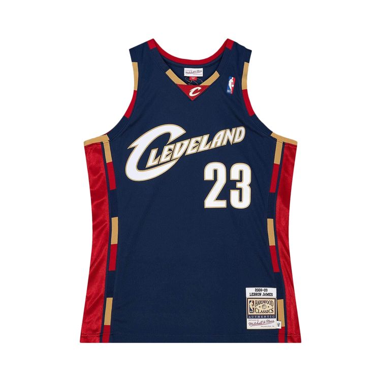 Buy Mitchell & Ness NBA Authentic Cleveland Cavaliers 2008 Lebron James ...