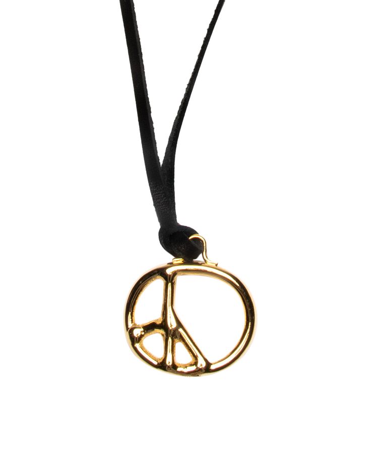 Buy Needles Peace Pendant 'Brass Gold' - PU028 B BRAS | GOAT