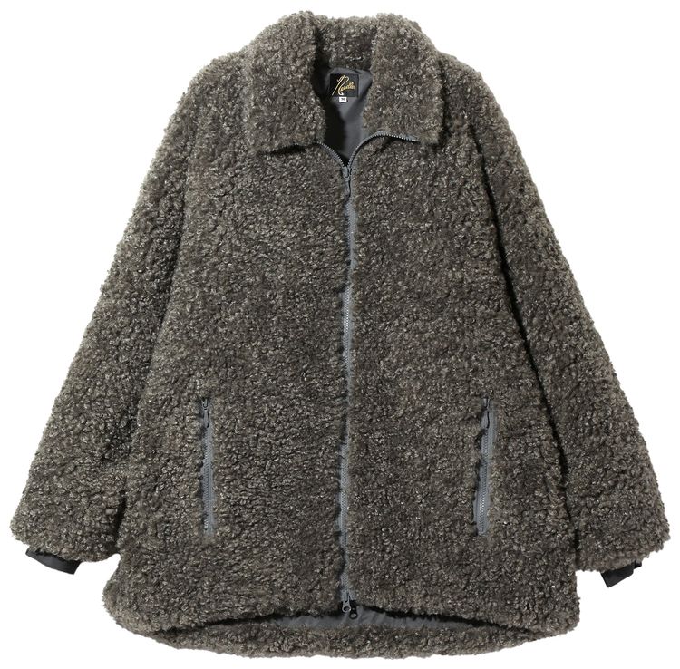 Buy Needles S.C. Fur Jacket 'Grey' - PU219 GREY | GOAT