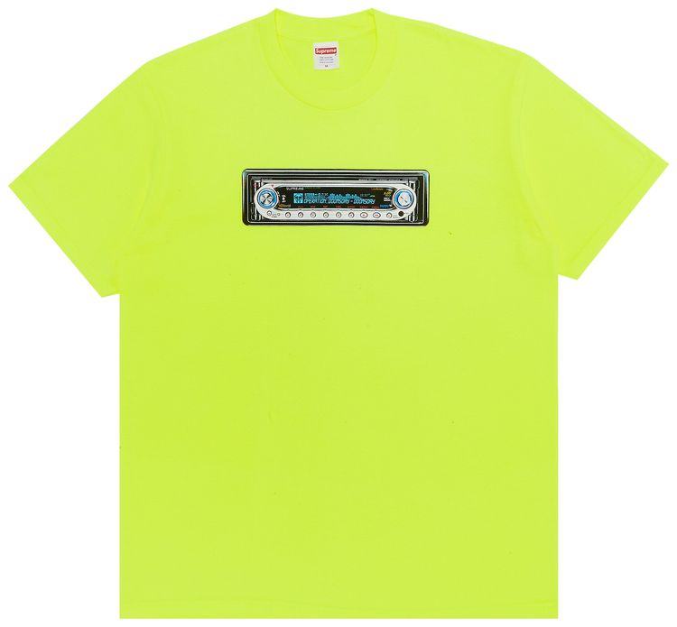 Buy Supreme Receiver Tee 'Fluorescent Yellow' - SS25T25 FLUORESCENT ...