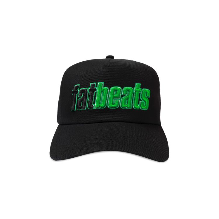 Buy Pleasures Fat Beats Snapback 'Black' - P25SP076 BLAC | GOAT UK