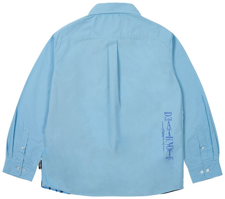 Buy Palace x Death Note Shirt 'Blue' - P28SHT007 | GOAT