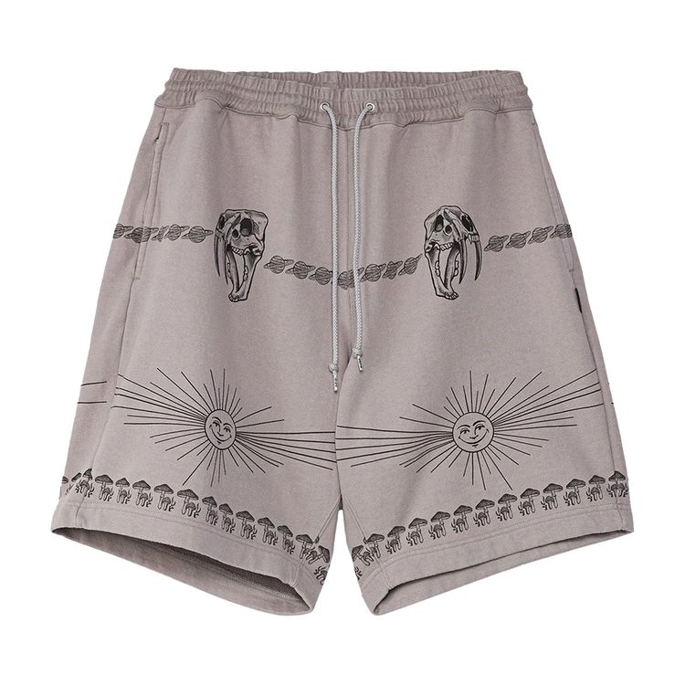 Buy Neighborhood x Dr. Woo Shorts 'Grey' - 221UWDWN PTM01 GREY | GOAT