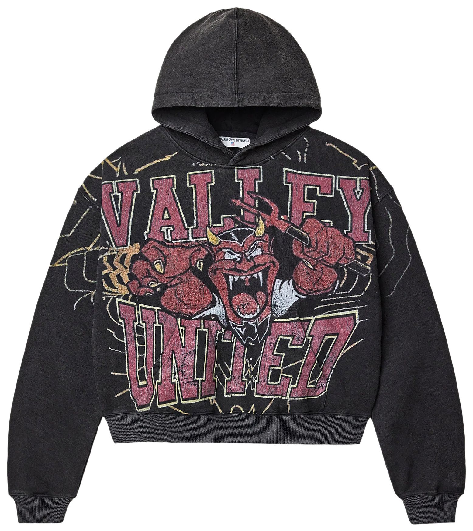 Buy Vale Forever Valley Mascot Pullover Hoodie 'Black/Red' - 11451 ...