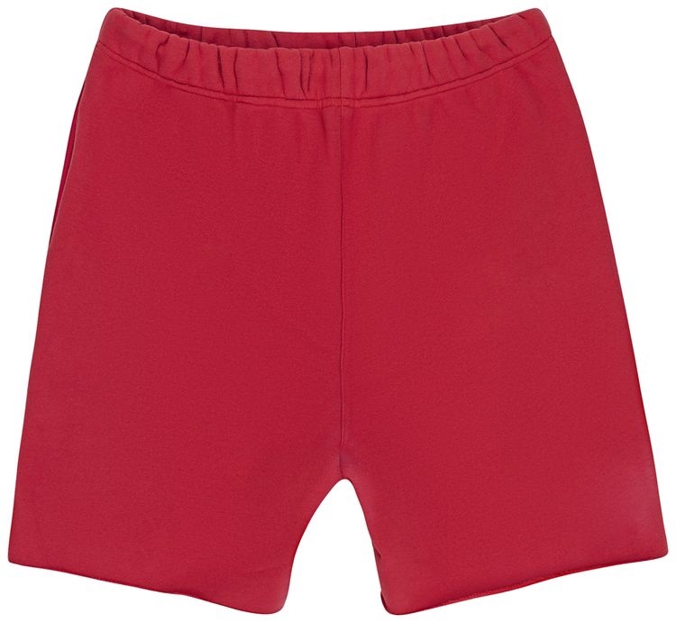 Buy PURPLE BRAND Heavy Fleece Short 'Red' - P446 HWFR923 | GOAT