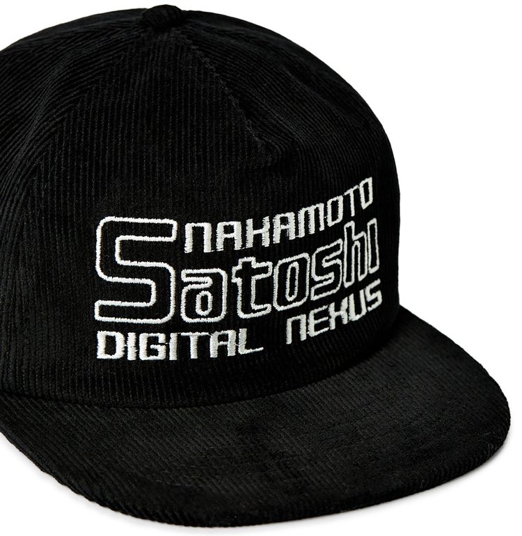 Buy Satoshi Nakamoto Digital Nexus Hat 'Black' - FW24HAT002 | GOAT CA