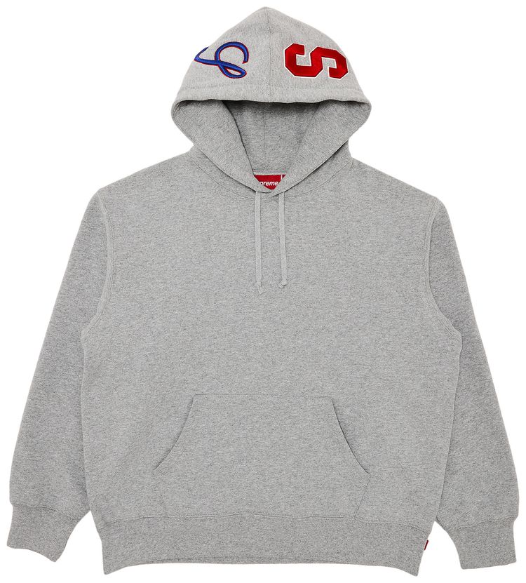 Buy Supreme Multi S Logo Hooded Sweatshirt Heather Grey Ss25sw42
