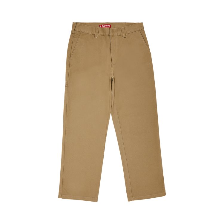 Buy Supreme Work Pant 'Tan' - SS25P19 TAN | GOAT