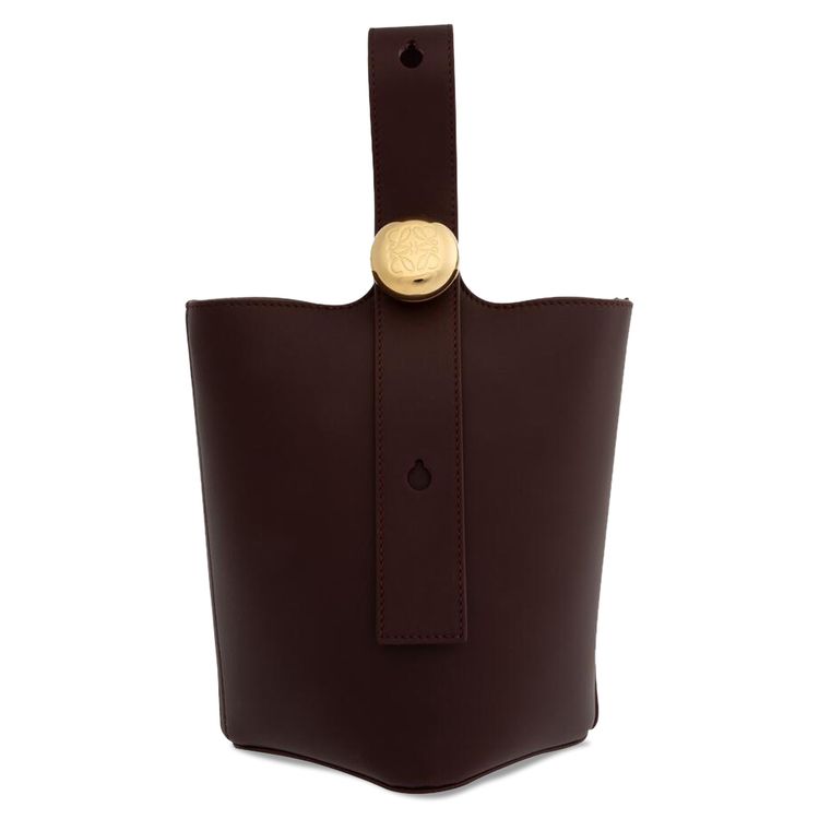 Buy Loewe Mini Pebble Bucket 'Dark Burgundy' - AANBBBMX01 7240 | GOAT