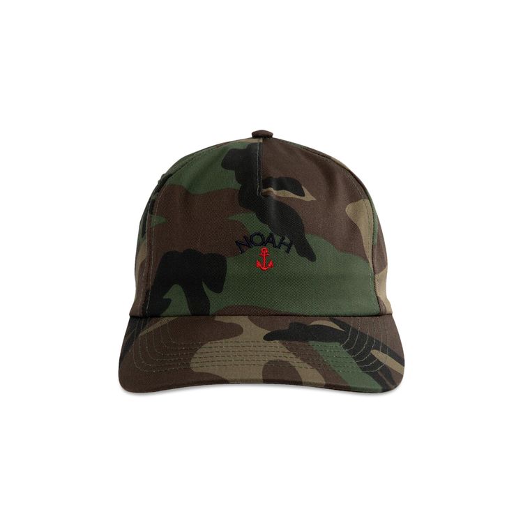 Buy Noah Anchor Logo 5 Panel Cap 'Camo' - H187SS25 CAMO | GOAT