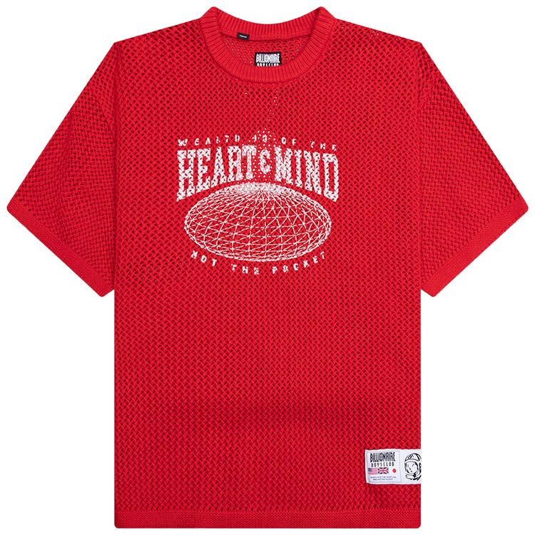 Buy Billionaire Boys Club Mercer Jersey T-Shirt 'Red' - 851 1314 RED | GOAT
