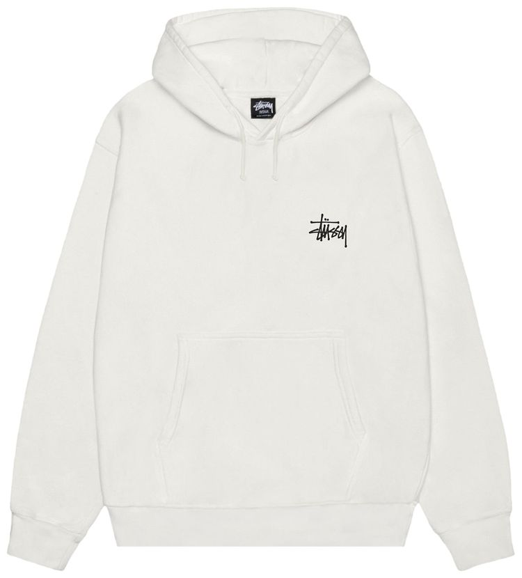 Buy Stussy Basic Hoodie Pigment Dyed 'Natural' - 1925001 NATL | GOAT