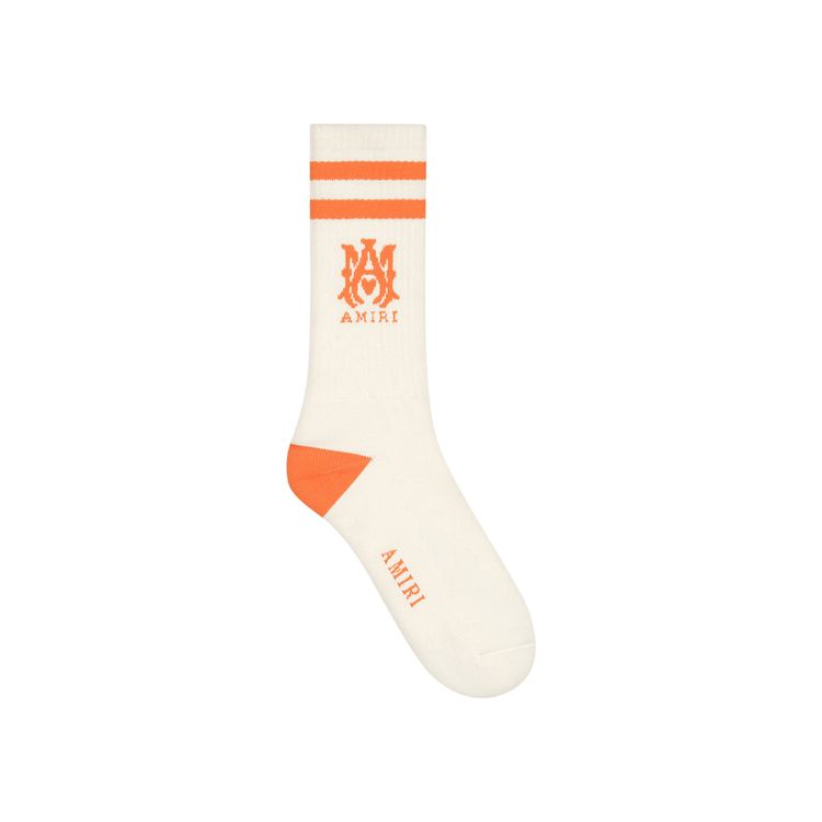 Buy Amiri MA Sock 'Bright Orange' - AMACSK1023 BRIG | GOAT