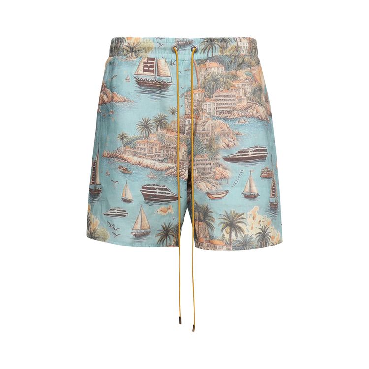 Buy Rhude Sailing Map Shorts 'Multicolor' - PS25SH030120108 | GOAT