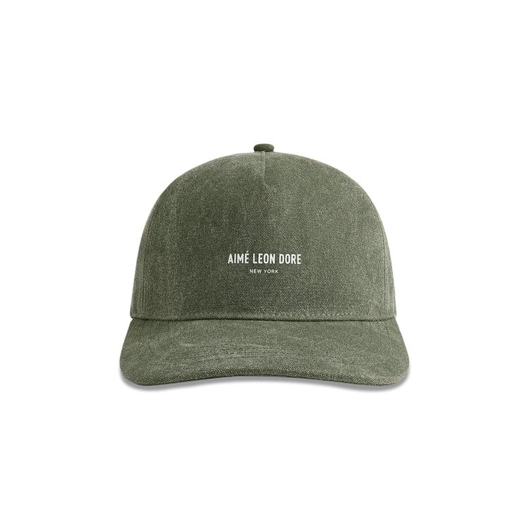Buy Aimé Leon Dore Micro Logo Hat 'Kombu Green' - SS25AH090 KOMB | GOAT