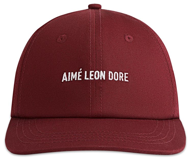 Buy Aimé Leon Dore Core Logo Hat 'Burgundy' - SS25AH008 BURG | GOAT