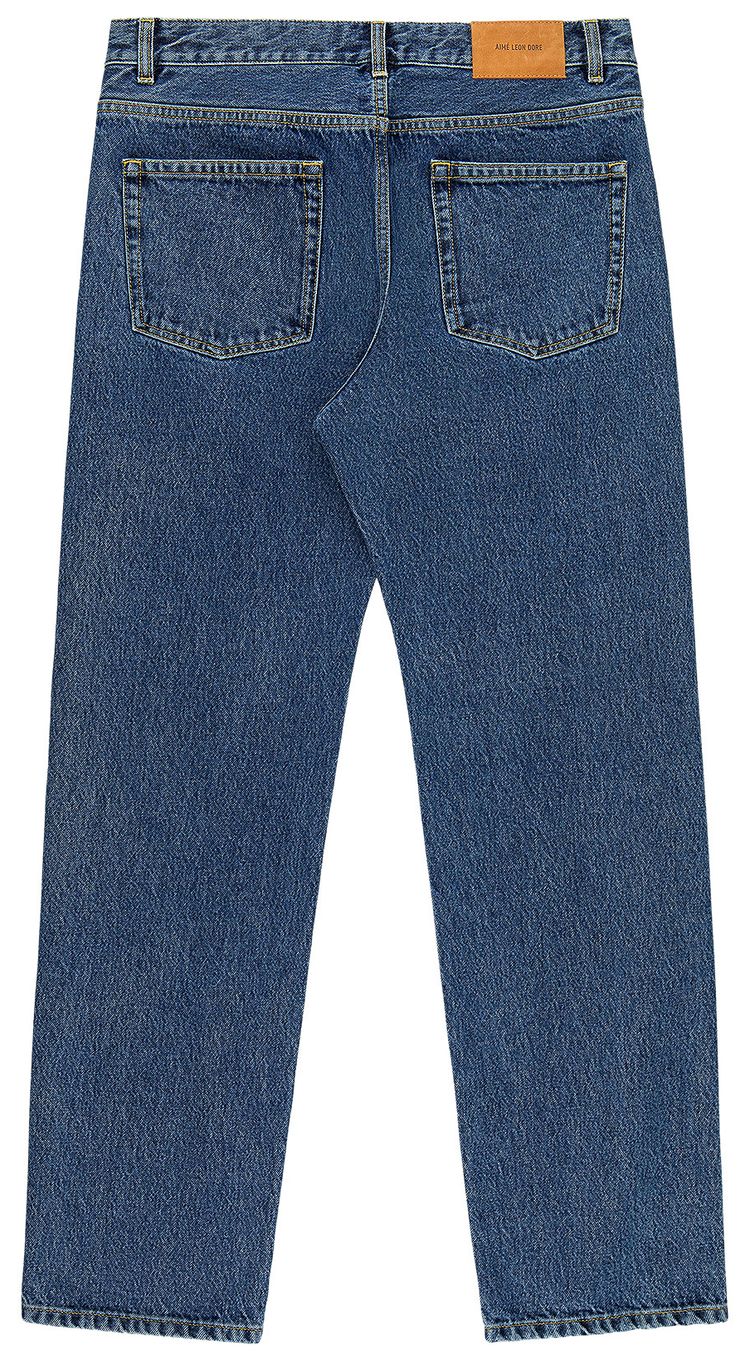 Buy Aimé Leon Dore Straight Fit Denim 'Mid Wash' - SS25WP038 MID | GOAT