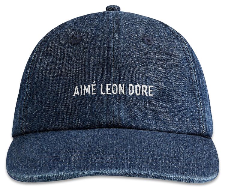Buy Aimé Leon Dore Core Denim Logo Hat 'Dark Wash' - SS25AH009 DARK | GOAT