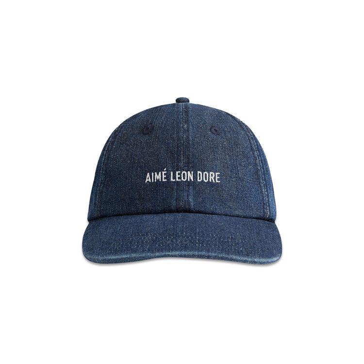 Buy Aimé Leon Dore Core Denim Logo Hat 'Dark Wash' - SS25AH009 DARK | GOAT