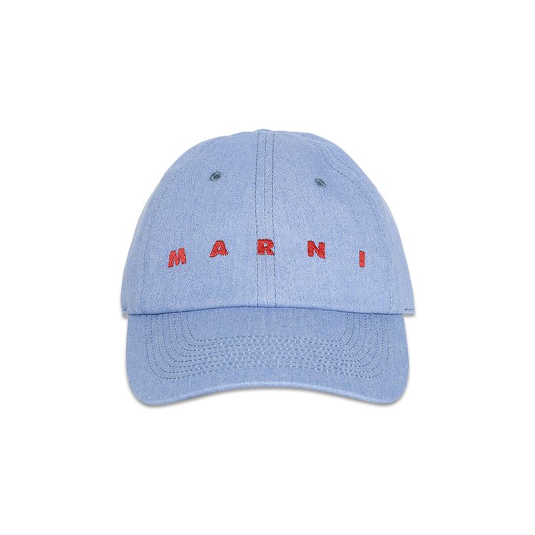 Buy Marni Logo Cap 'Iris Blue' - CLZC0108S0 UTC476 00B50 | GOAT