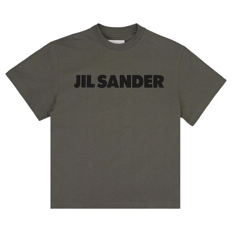 Buy Jil Sander Logo T-Shirt 'Olive' - J02GC0001 J20215 312 | GOAT