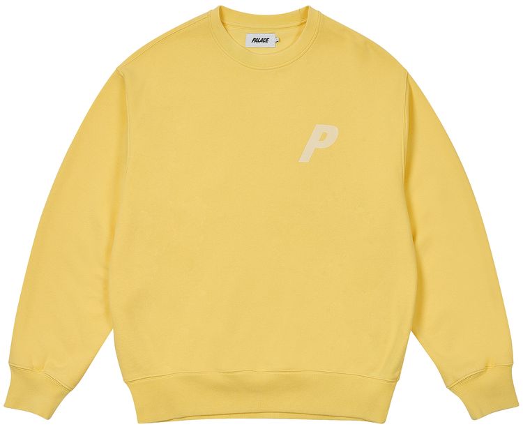 Buy Palace Pigment P3 Crew 'Blessed Yellow' - P28CS034 | GOAT