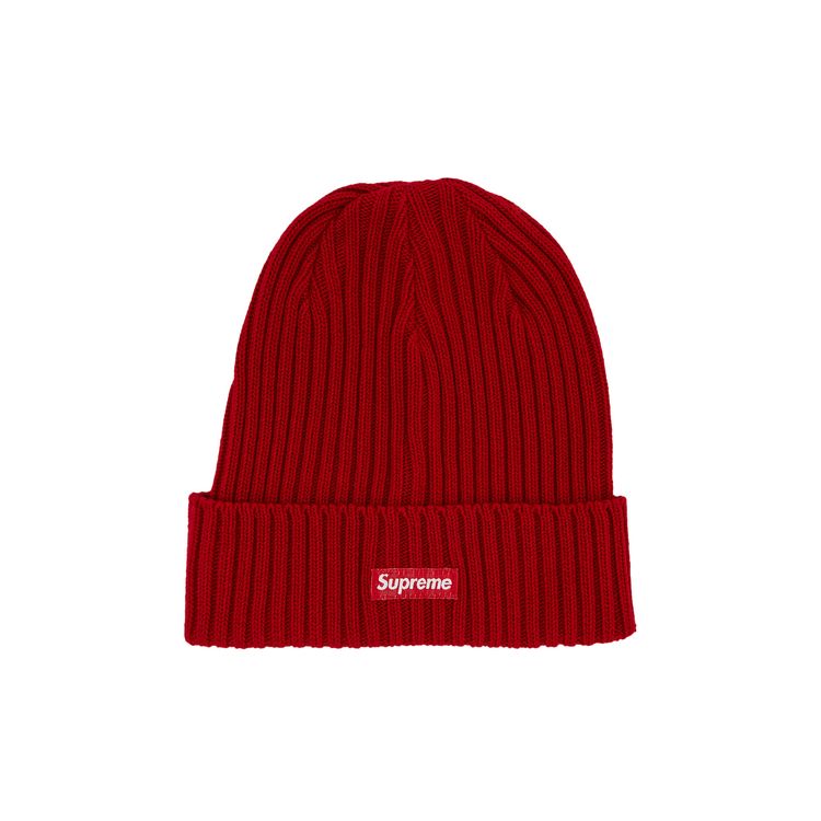 Buy Supreme Overdyed Beanie 'Red' - SS25BN3 RED | GOAT CA
