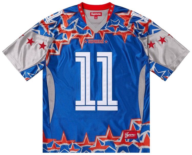 Buy Supreme Stars Football Jersey 'Royal' - SS25KN9 ROYAL | GOAT