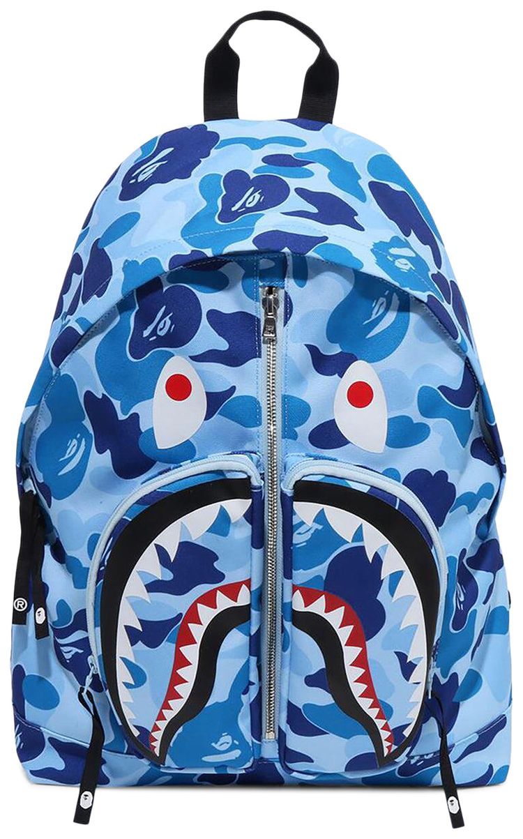 Buy BAPE ABC Camo Shark Daypack 'Blue' - 1L30 189 007 BLUE | GOAT