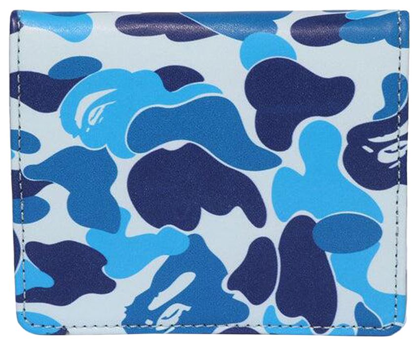 Buy BAPE ABC Camo Coin Case 'Blue' - 1L30 190 016 BLUE | GOAT