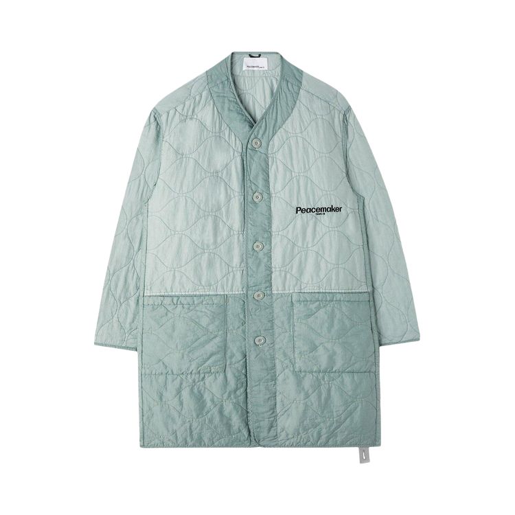 Buy OAMC Peacemaker Long Liner Jacket 'Ice Flow' - PCM1OC02A NY001 091 ...