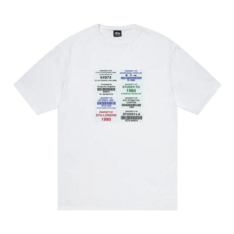 Buy Stussy Codes Tee 'White' - 1905057 WHIT | GOAT