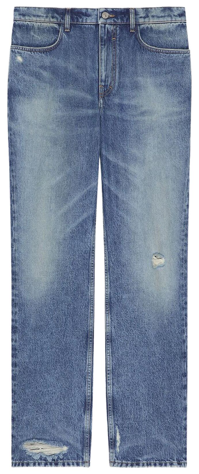 Buy Givenchy Denim Pants 'Ocean Blue' - BM51HB5YB6 426 | GOAT
