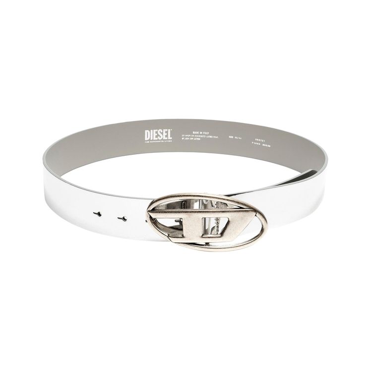 Buy Diesel Oval D Logo B-1DR W Belt 'Grey' - X08727 P1660 H0535 | GOAT