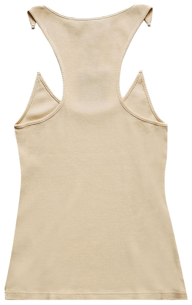 Buy Y/Project Invisible Strap Tank Top 'Beige' - 204TO003 BEIG | GOAT