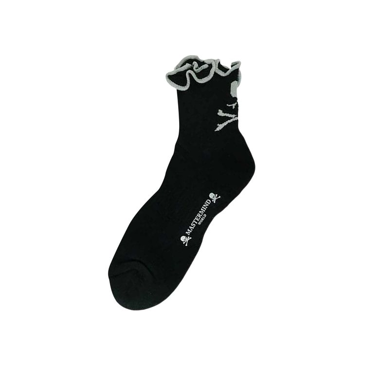 Buy Mastermind World Baggy Socks 'Black' - MW25S14 SO002 1 BLAC | GOAT