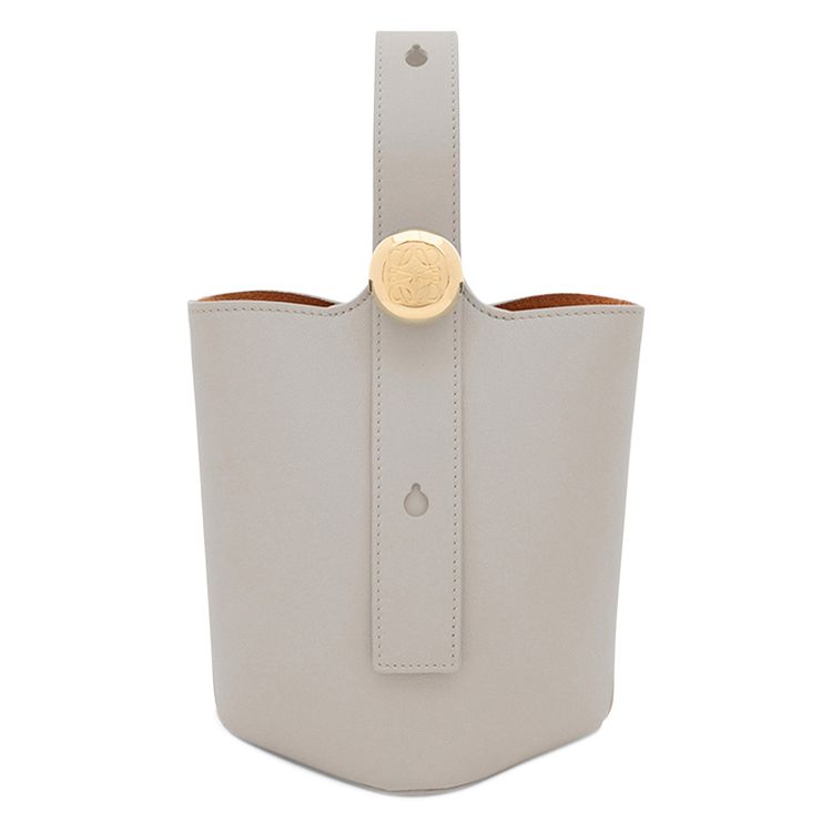 Buy Loewe Pebble Bucket Bag 'Shell Grey' - AANBBBWX01 6579 | GOAT
