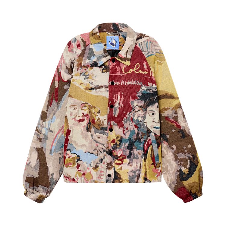 Buy KidSuper Jaquard Painting Jacket 'Multicolor' - SS25 OW 14 MULT | GOAT