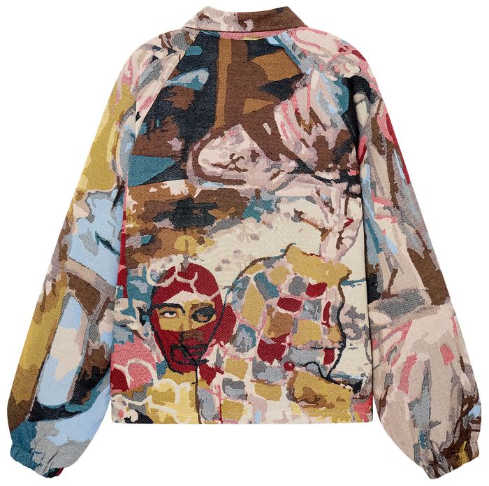 Buy KidSuper Jaquard Painting Jacket 'Multicolor' - SS25 OW 14 MULT | GOAT