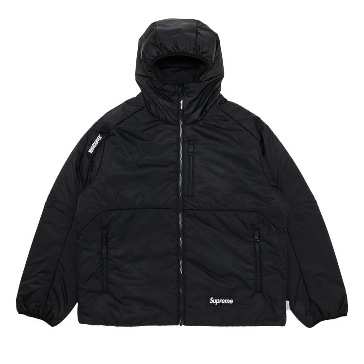 Buy Supreme WINDSTOPPER Insulated Hooded Jacket 'Black' - SS25J35 BLACK ...