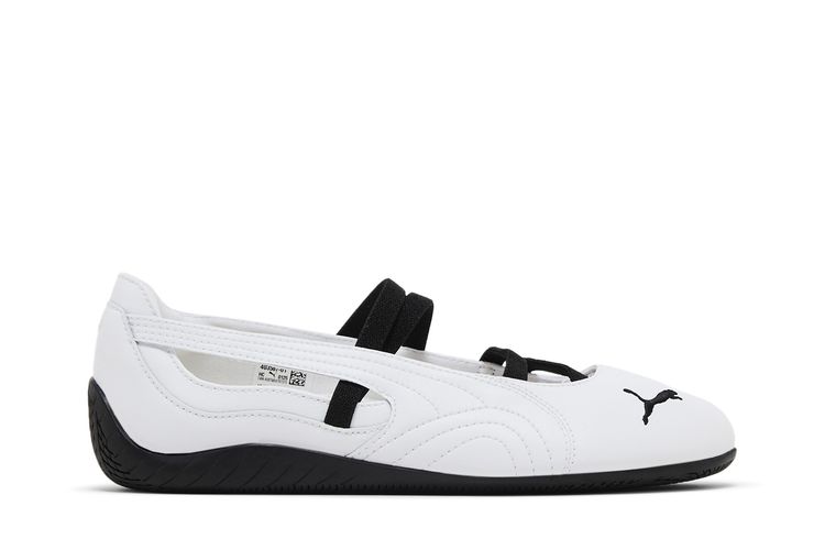 Buy Puma Wmns Speedcat Ballet Leather 'White Black' - 403587 01 | GOAT