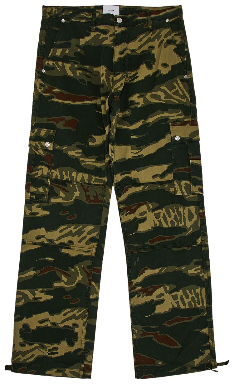 Buy Rhude Tiger Camo Cargo Pant 'Green' - FW23PA21320 | GOAT
