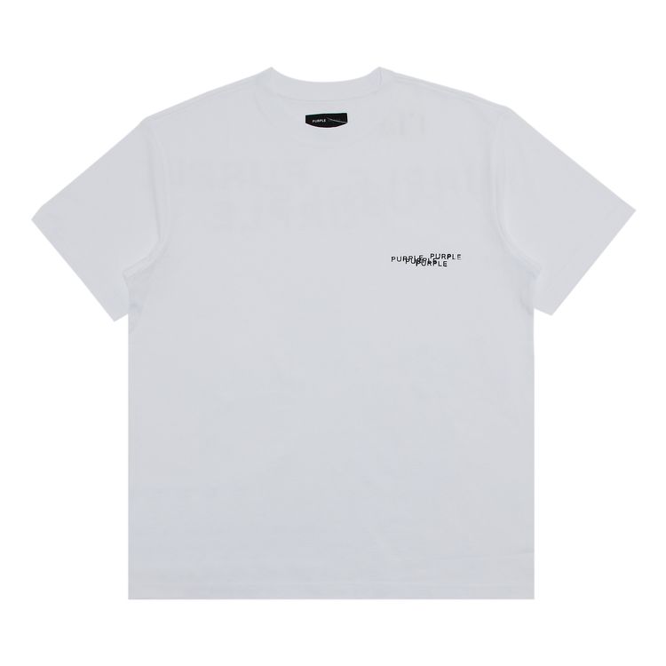 Buy PURPLE BRAND HWT Jersey Short-Sleeve Tee 'White' - P117 HWSW2 | GOAT