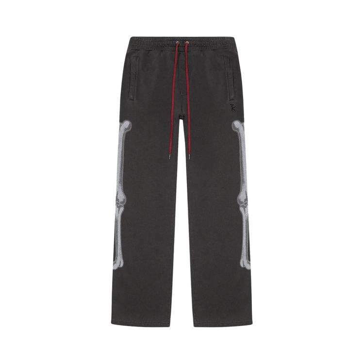 Buy Ksubi x Trippie Redd Skeleton Sweatpants 'Black' - MTR24PA002 | GOAT