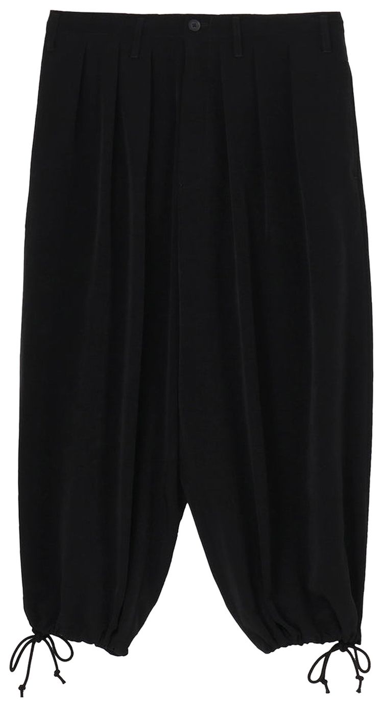 Buy Yohji Yamamoto Pour Homme Slim Balloon Pants 'Balloon Black' - HP ...