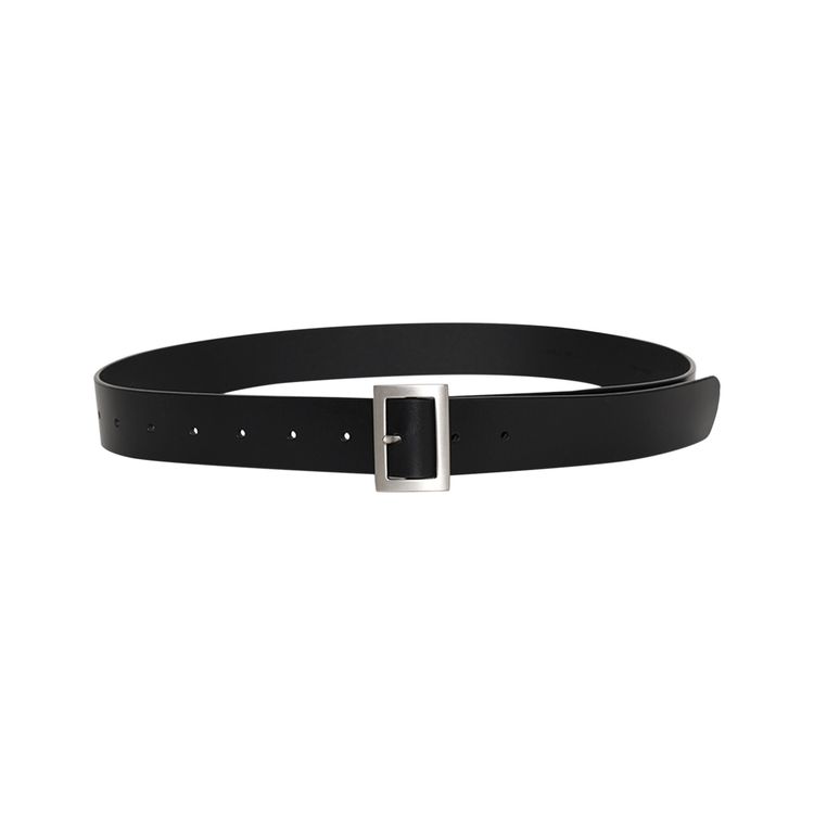 Buy Rick Owens Stooges Belt 'Black' - RA01E0683 LGEL 09 | GOAT