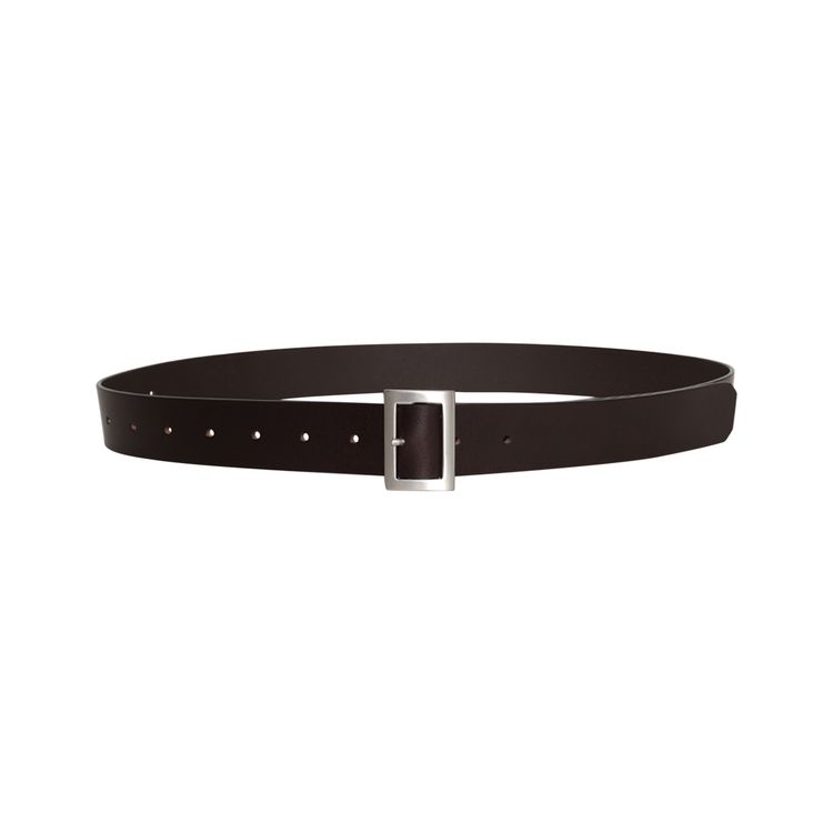 Buy Rick Owens Stooges Belt 'Mahogany' - RA01E0683 LGEL 14 | GOAT