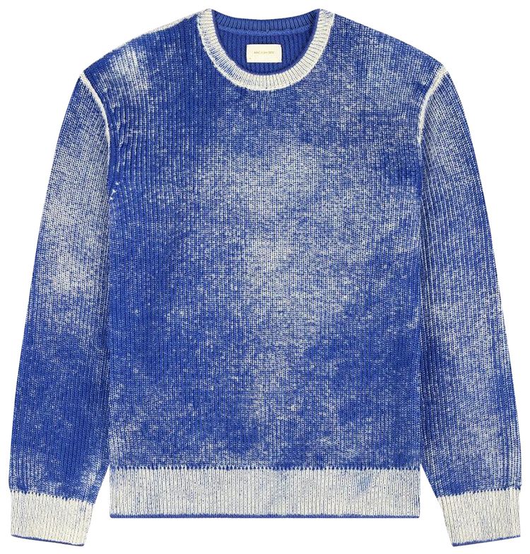 Buy Aimé Leon Dore Kalloni Shaker Stitch Sweater 'Amparo Blue ...