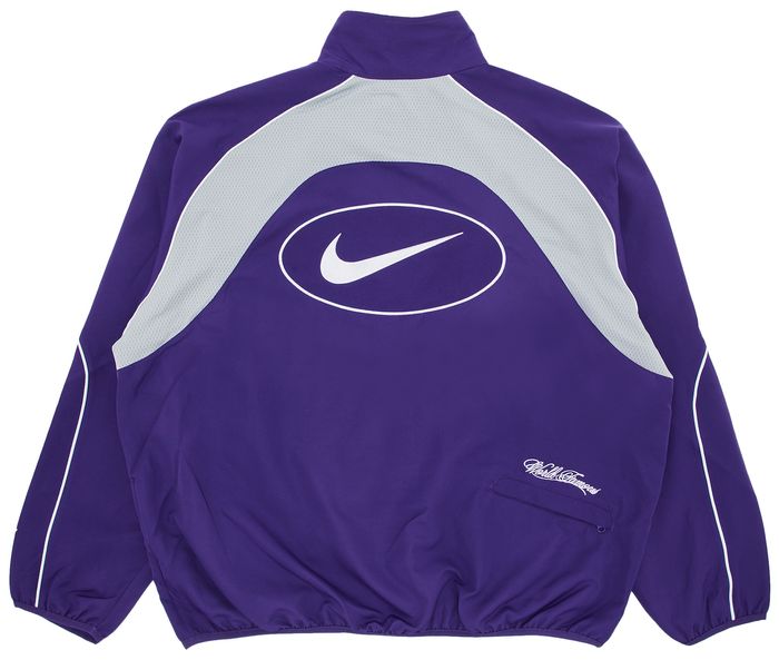 Buy Supreme x Nike Track Jacket 'Purple' - SS25J2 PURPLE | GOAT