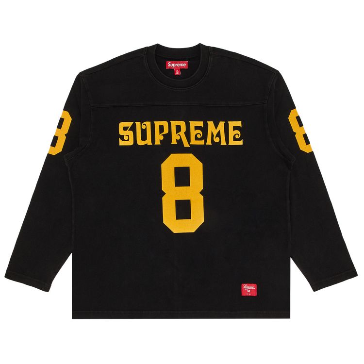 Buy Supreme Affiliated Long-Sleeve Football Top 'Black' - SS25KN34 ...